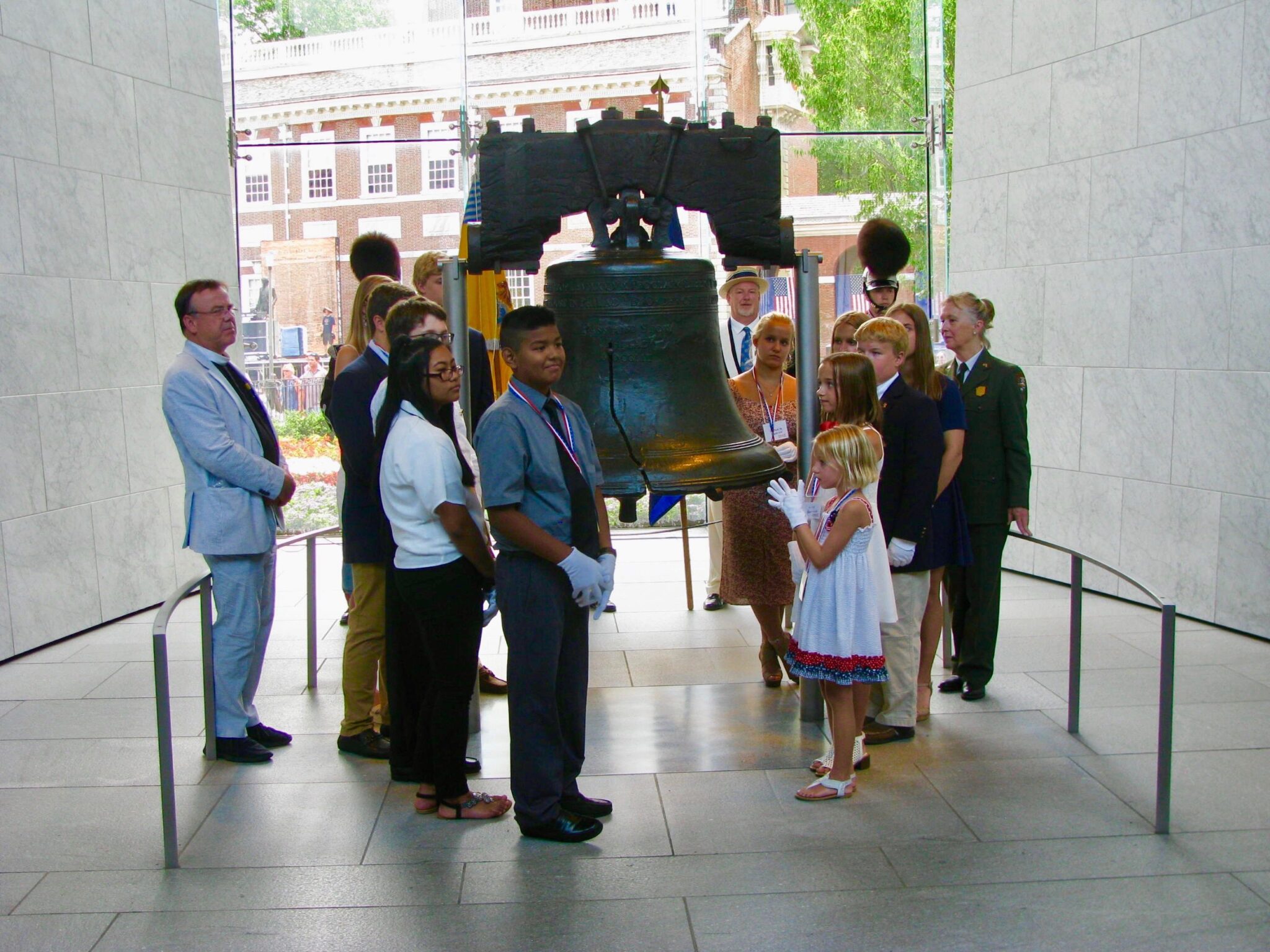 DSDI Members tap Liberty Bell At Annual Congress Descendants Of The dsdi-members-tap-liberty-bell-at-annual-congress-descendants-of-the