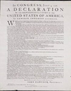 About the Declaration: an evolution in printed copies | Descendants of ...