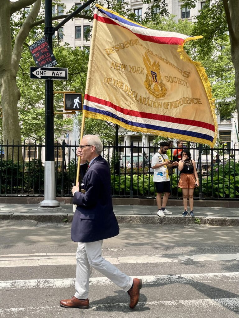 New York Society Celebrates Flag Day at Parade | Descendants of the ...